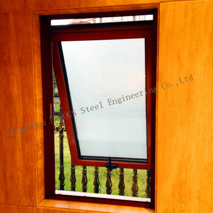 Living Room 1.4mm Aluminium Glass Window , 2.0mm Aluminum Awning Windows