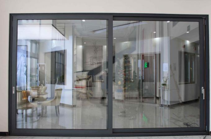 Toughened Glass AS1288 Double Hinged Door With Fixed Panel