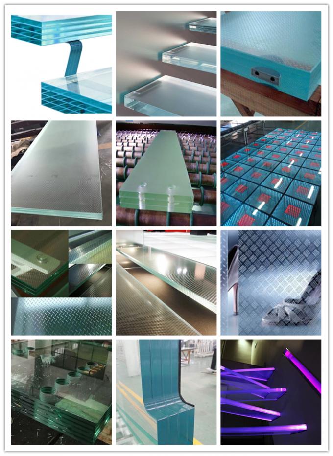 Car Windshield Laminated Safety Glass PVB Laminated Glass For Windows Walls