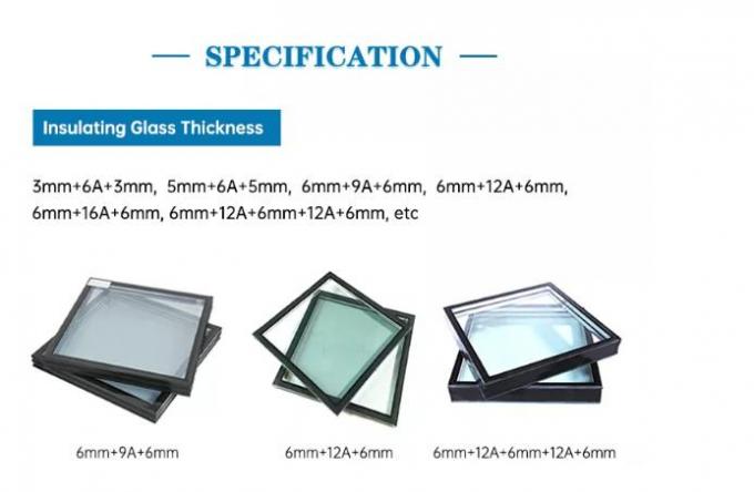 Glass Factory Double Glazing LOW E Insulated Glass Panels For Windows