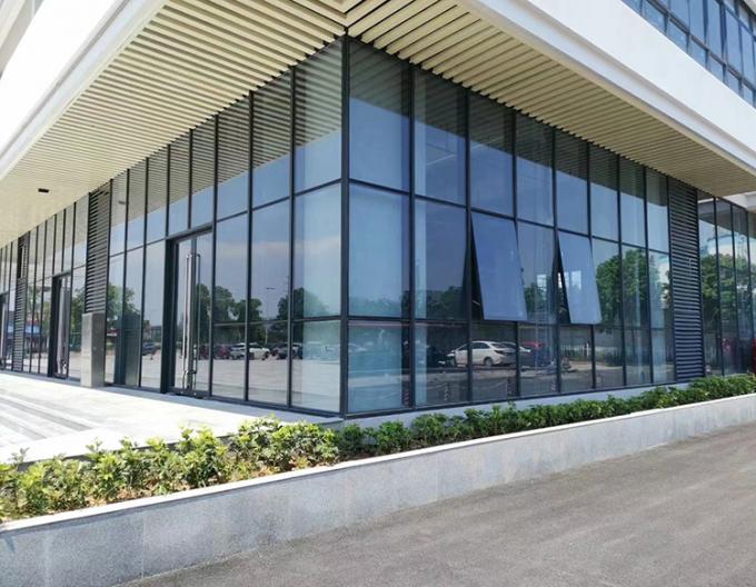 Modern High Rise Buildings Exterior Glass Curtain Wall System Cladding ...