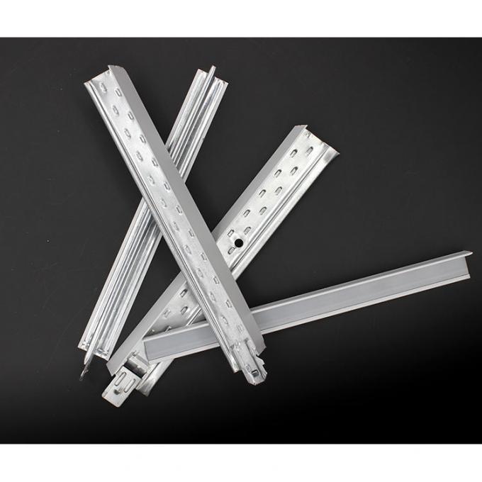 Solid Durable Gypsum Ceiling Grid T Bar For Suspended Ceiling System