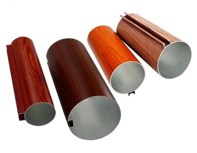 Wooden Grain Custom Made Aluminum Metal Cladding for Beautiful ...