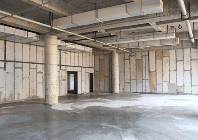 Grey Lightweight Concrete Panels With Sound Absorption And ...