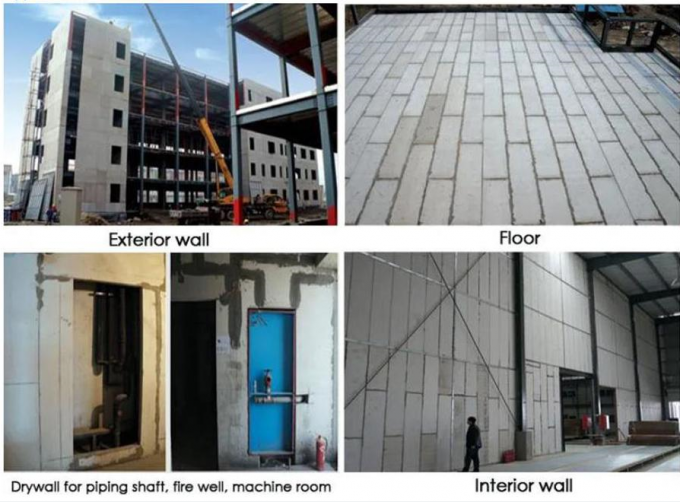 Grey Lightweight Concrete Panels With Sound Absorption And Versatile ...