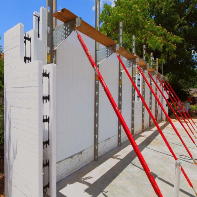 Insulated Concrete Forms EPS BuildBlocks ICF Wall Construction Steel ...