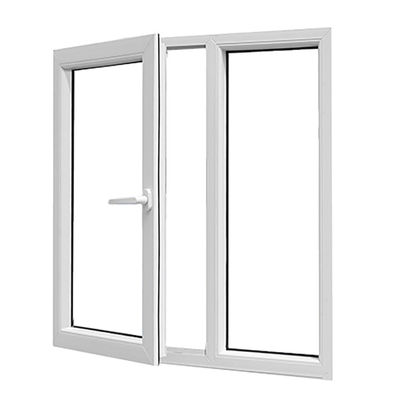 Plastic-Steel Frame UPVC Windows With The Durability and Longevity Window