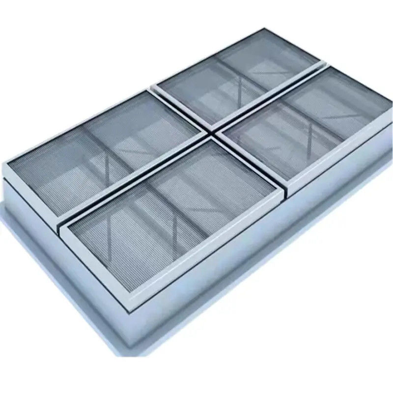 Electric smoke exhaust skylight one-line smoke exhaust skylight plant ...