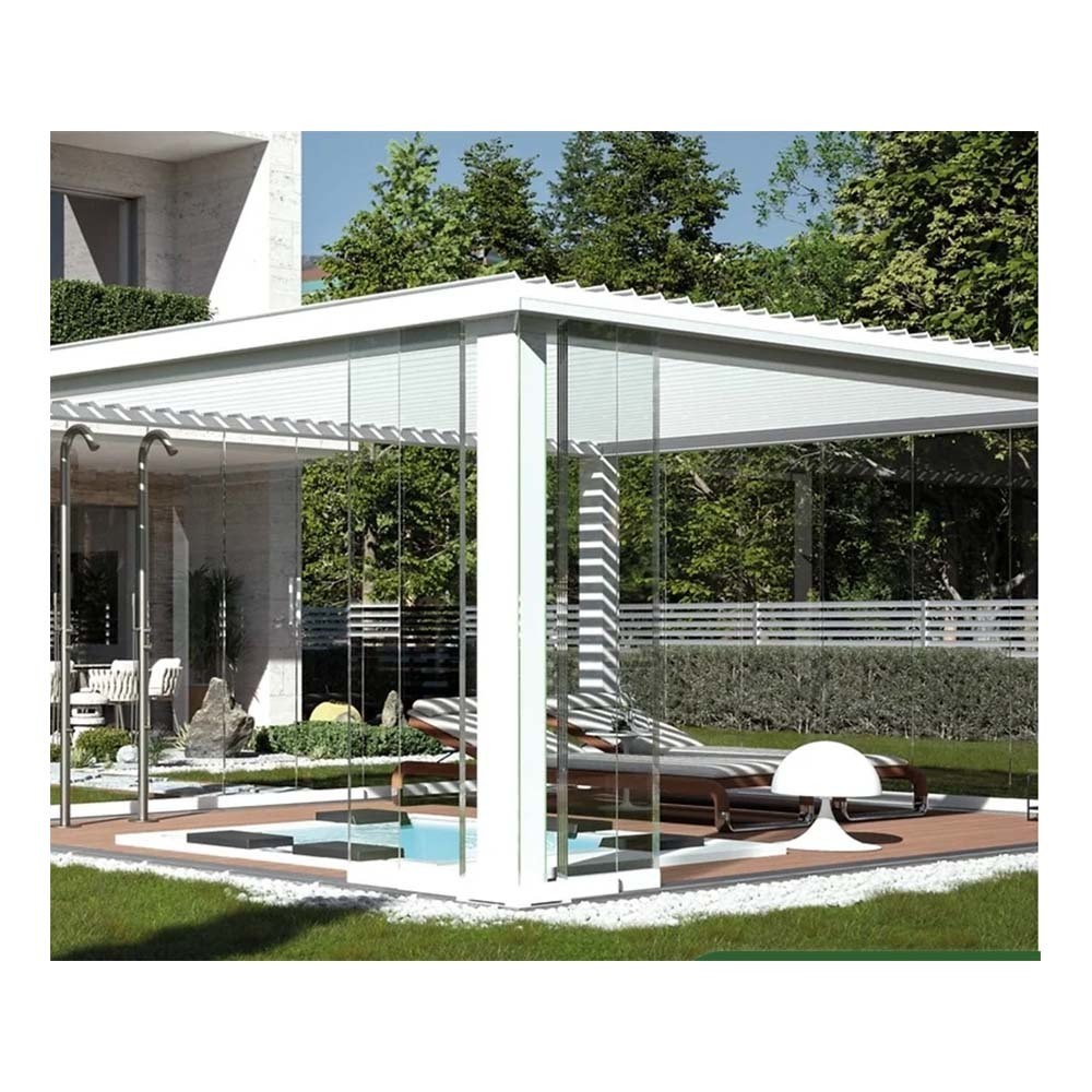 Aluminum Alloy Material Sunroom Greenhouse With Glass Sunroom And ...