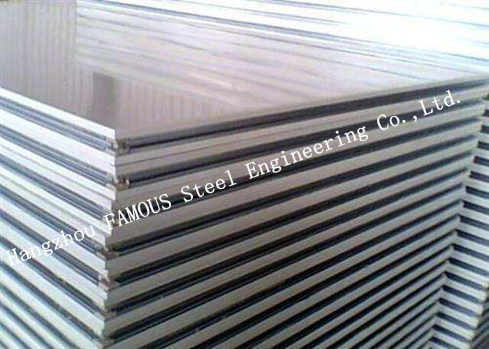 PIR 1150mm Sandwich Panel Fire Rating , 50mm Heat Resistant Wall Panel