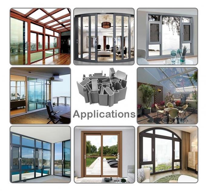 Aluminum Security Storm Windows, Laminated Glazing 6.38mm